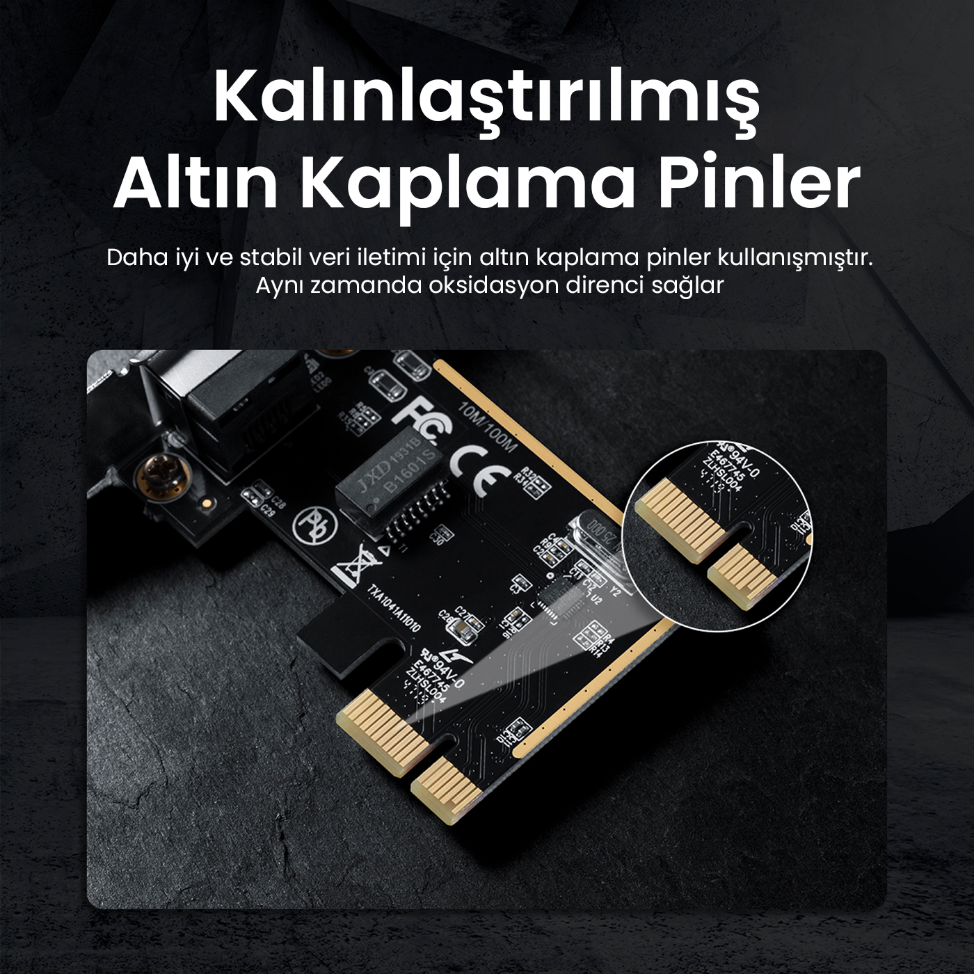 Orico 10/100 PCI Express x1 Harici RJ45 Ethernet Ağ Kartı - Orico Türkiye